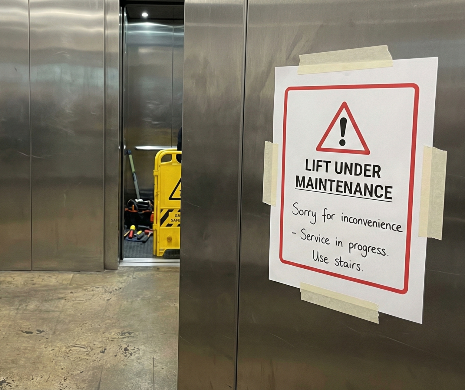 Elevator Under Maintenance Signage | Safety Guide & Best Practices